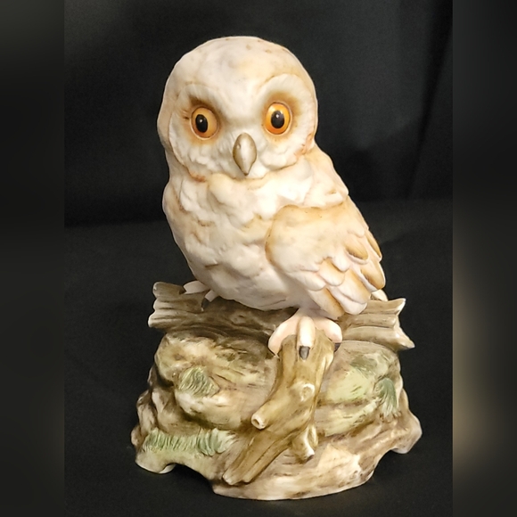 Art | Vintage Collectible Japanese Porcelain Musikal Statue Owl | Poshmark